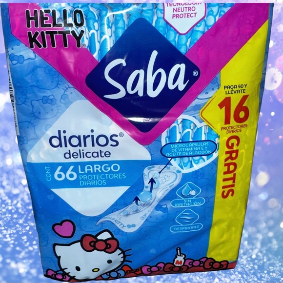 Saba | Other | Saba X Hello Kitty Pantyliners | Poshmark
